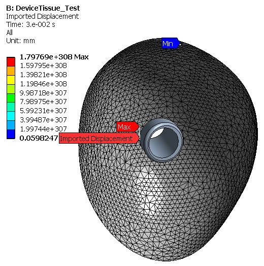 Structural Mechanics Simulation Failure (Imported Displacements)
